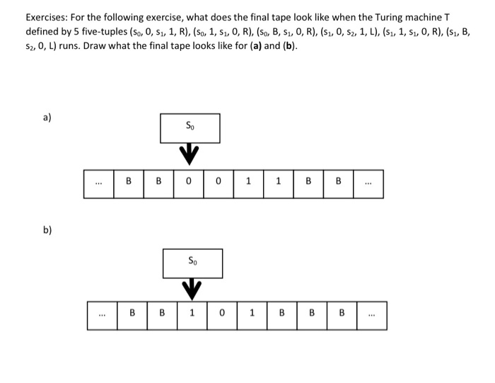 Solved Exercises: For the following exercise, what does the | Chegg.com