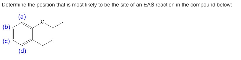 Solved Determine the position that is most likely to be the | Chegg.com