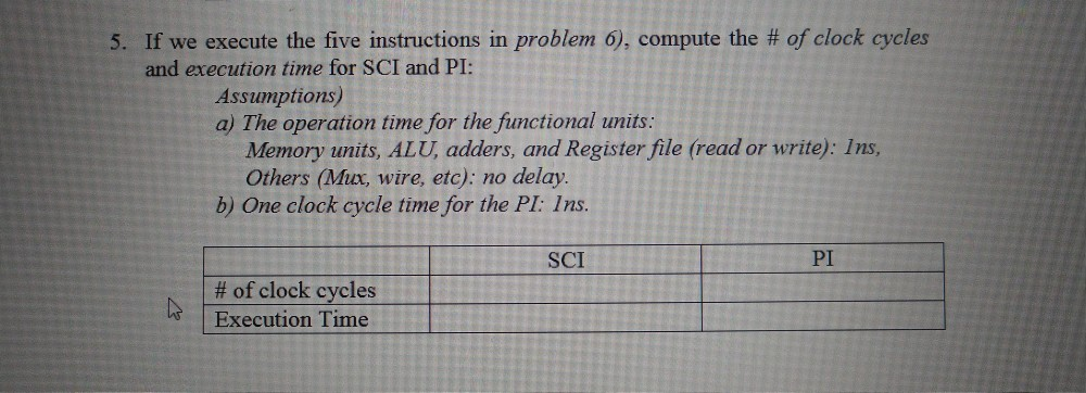 Solved lw lw sub addi sw S1, 4($2) S3, 4($4) $2, $4, $5 $4, | Chegg.com