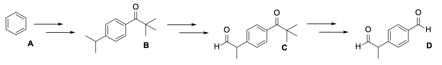 Solved Design a total synthesis for each of the | Chegg.com