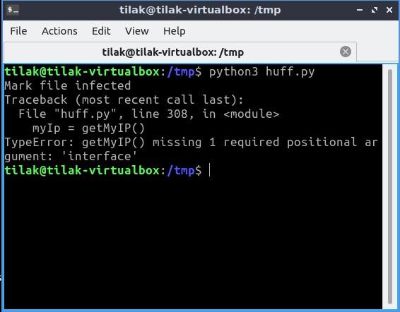 Solved -X tilak@tilak-virtualbox: /tmp File Actions Edit | Chegg.com