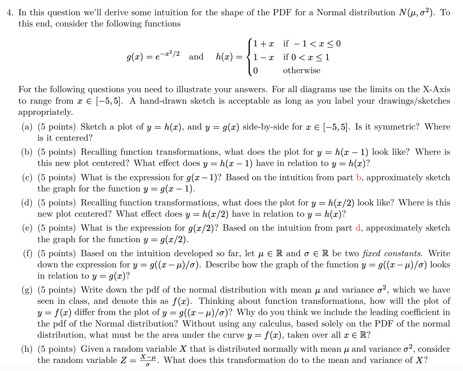 Solved In this question we'll derive some intuition for the | Chegg.com