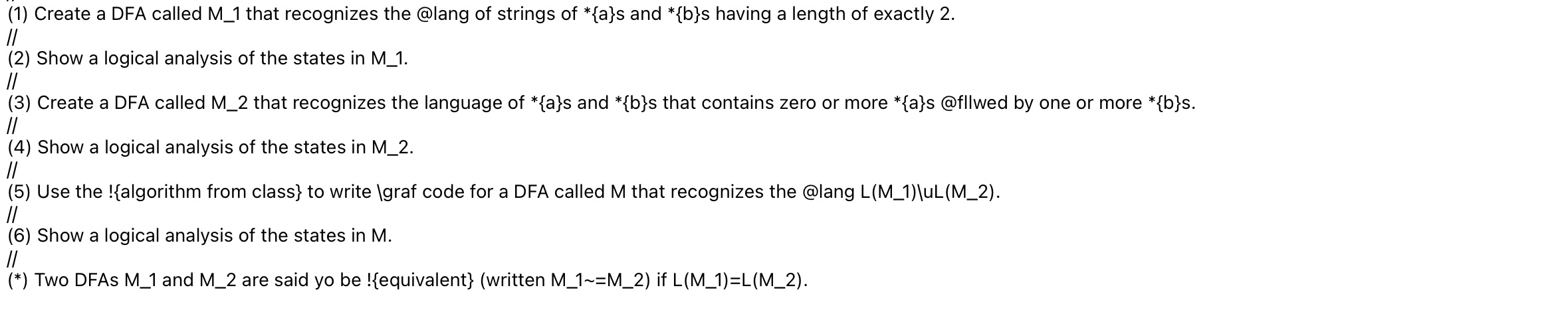 Solved > |> ﻿Create a \graf document with your answers to | Chegg.com