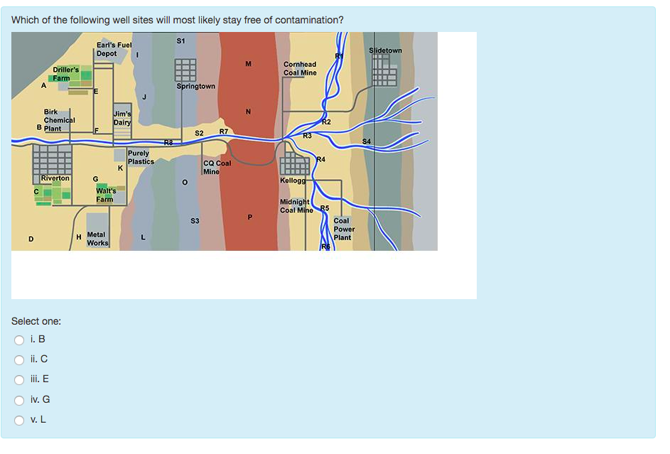 Solved Based on your contours of water-table elevations, | Chegg.com