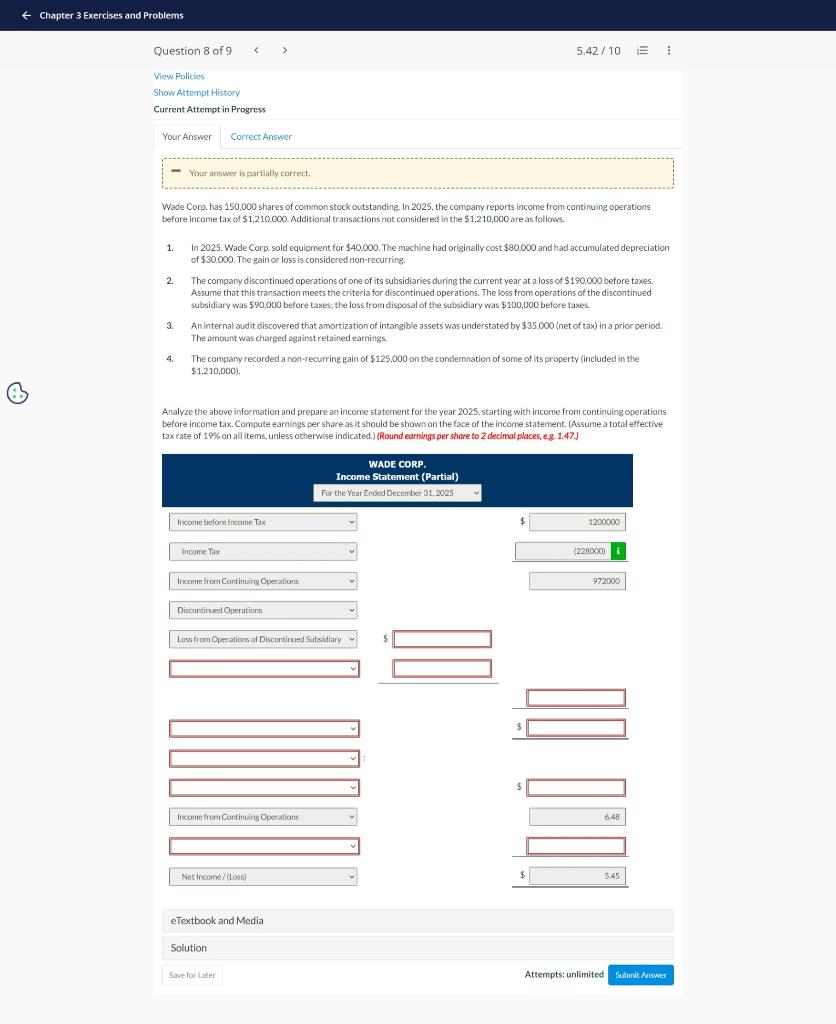 Solved Wade Corp. has 150,000 shares of common stock | Chegg.com