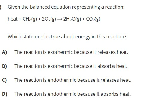 Solved Given the balanced equation representing a reaction: | Chegg.com