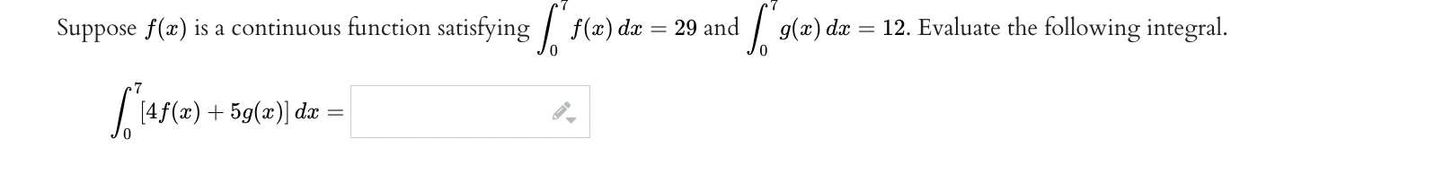 Solved Suppose f(x) is a continuous function satisfying | Chegg.com