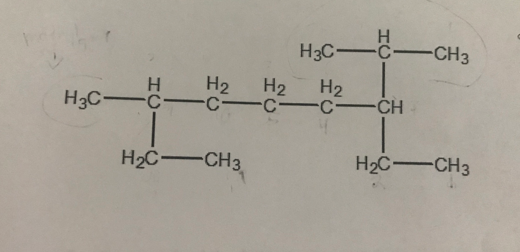 Solved H H2 H2 H2 3 ње CH3 Нос- H2CCH3 | Chegg.com
