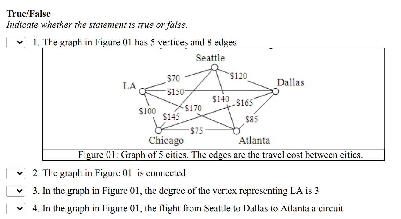 Solved True/False Indicate whether the statement is true or | Chegg.com