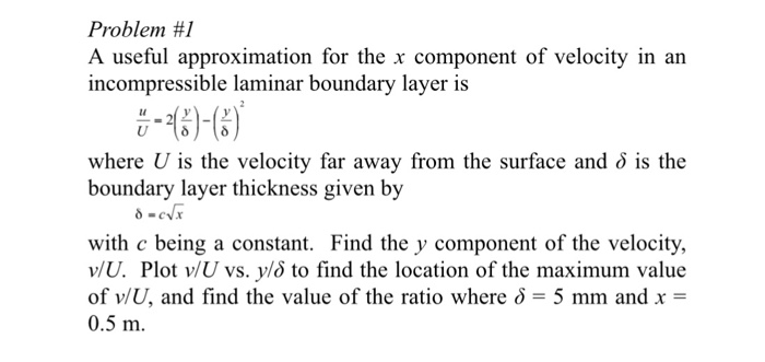 Solved Problem #1 A useful approximation for the x component | Chegg.com