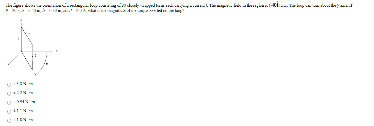 Solved The figure shows the orientation of a rectangular | Chegg.com