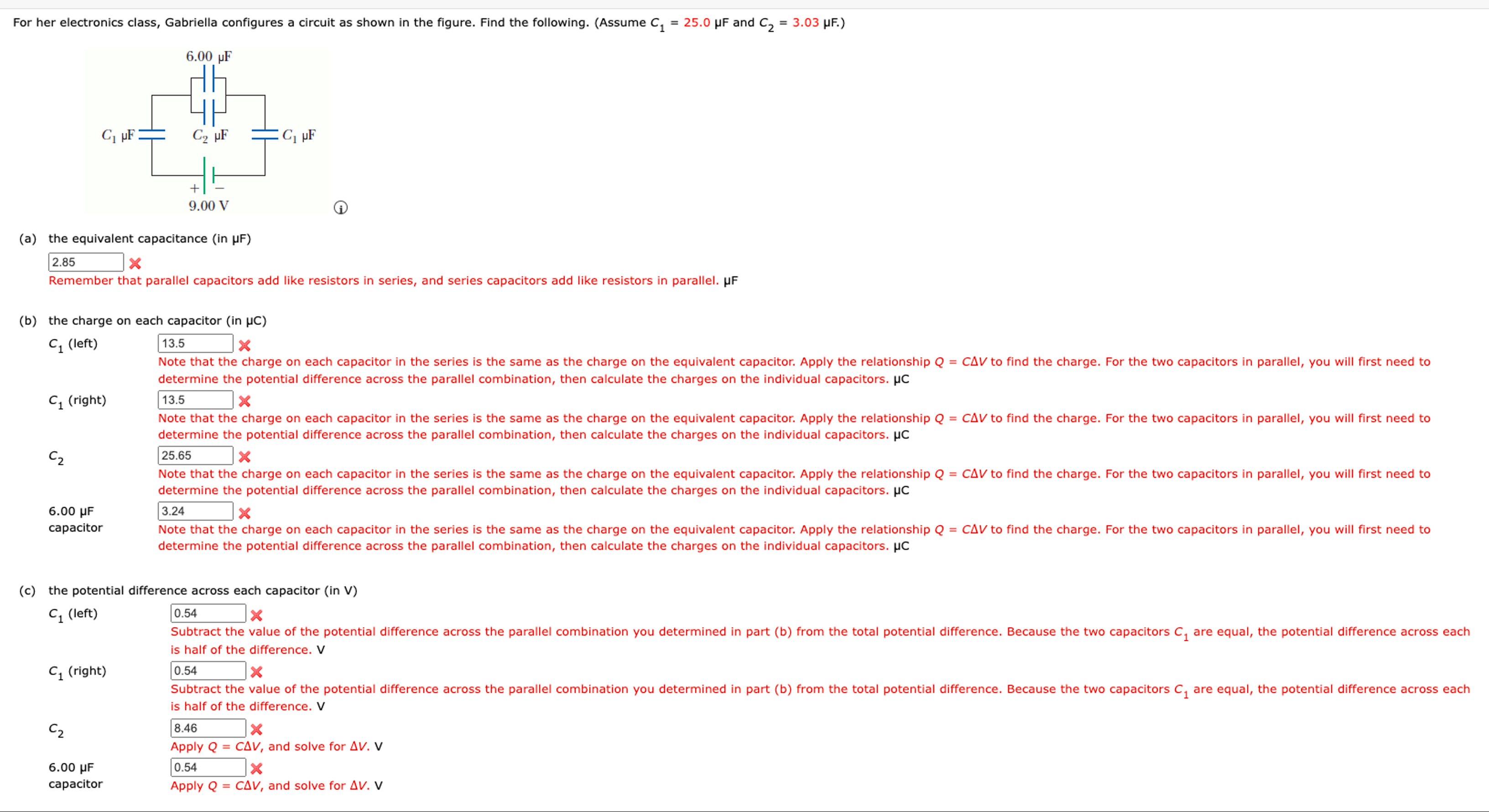 Solved For her electronics class, Gabriella configures a | Chegg.com