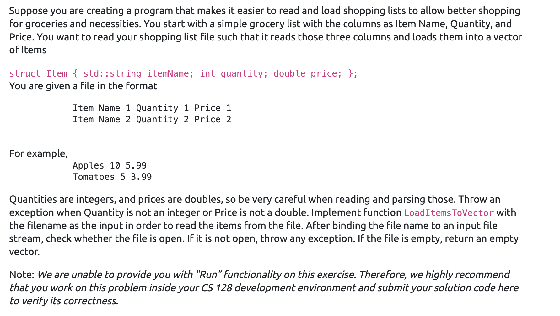 Solved Suppose you are creating a program that makes it | Chegg.com