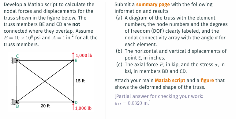 Solved Please make a MATLAB code for this problem. Thank you | Chegg.com