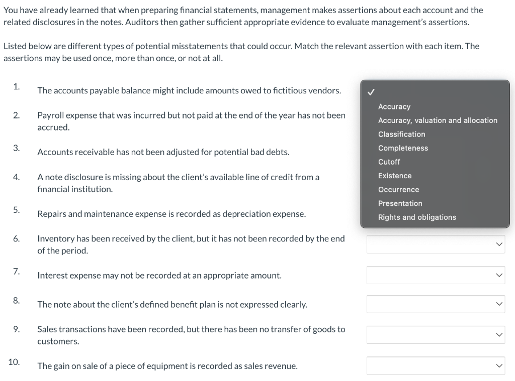 You have already learned that when preparing | Chegg.com