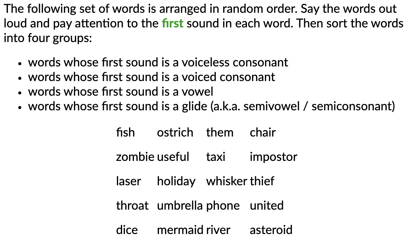 Solved The following set of words is arranged in random | Chegg.com
