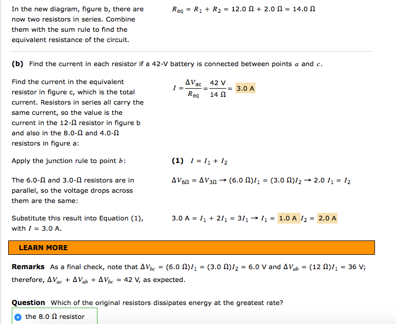 Solved Question Which of the original resistors dissipates | Chegg.com