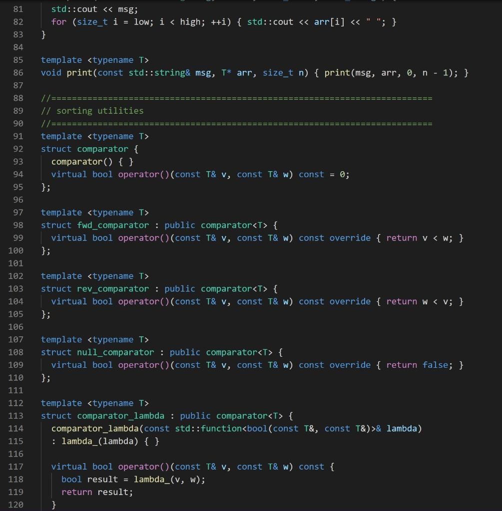 Write a merge sort and a bottom up merge sort in | Chegg.com