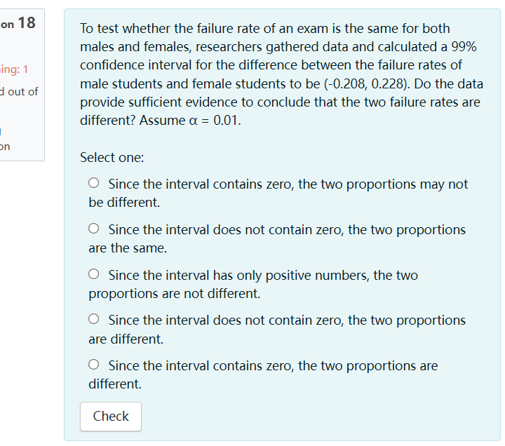 Solved on 18 ing: 1 out of To test whether the failure rate | Chegg.com