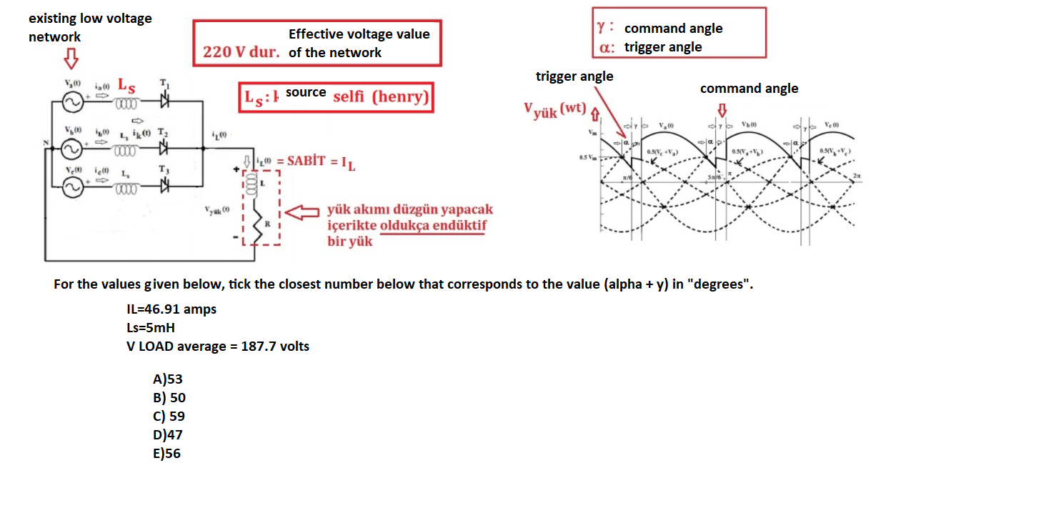Solved Effective voltage value 220 V dur. of the network Y | Chegg.com