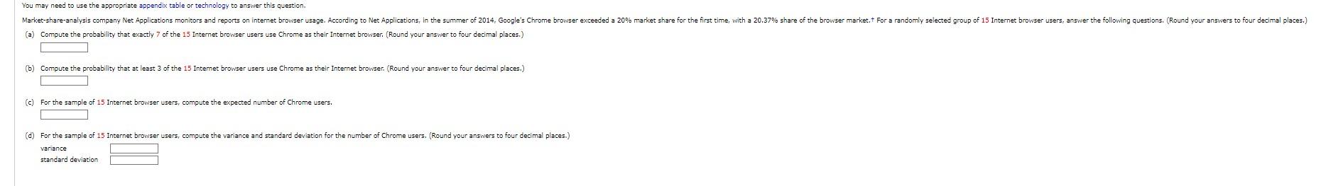 Solved Market-share-analysis company Net Applications | Chegg.com