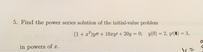 Solved DFQ The IVP portion is y(0) | Chegg.com