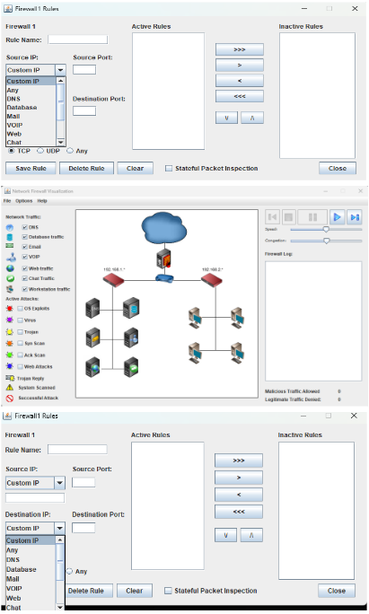 Solved 4. ﻿Configure Perimeter FirewallDefine firewall rules | Chegg.com