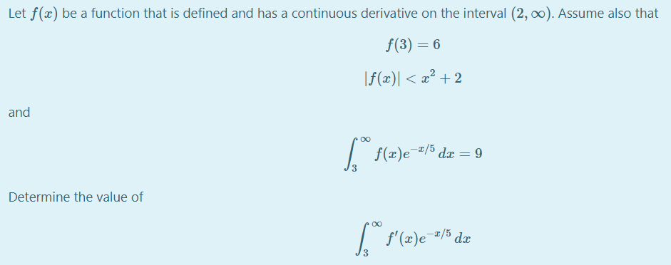 Solved Let f ( x ) be a function that is defined and has a | Chegg.com