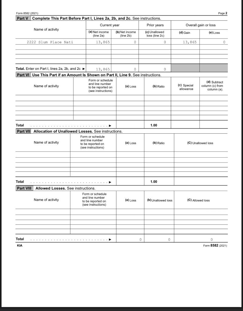 Solved 1040-SR Department of the Treasury - Internal Revenue | Chegg.com