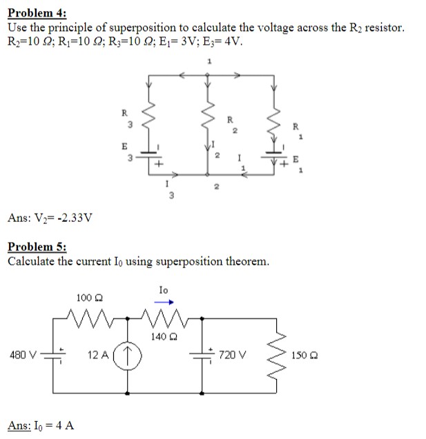 Solved Problem 4:Use the principle of superposition to | Chegg.com