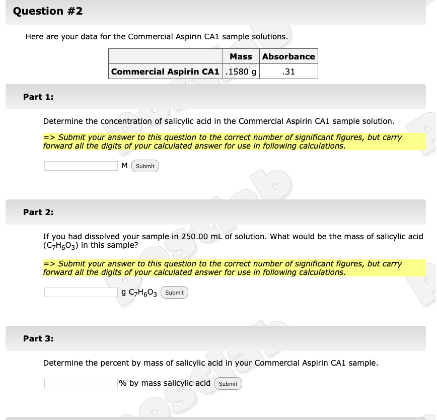 Question #2 Here are your data for the Commercial | Chegg.com