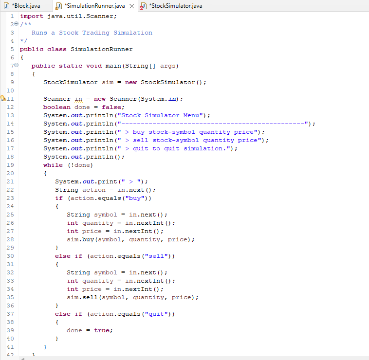 In JAVA please:Suppose you buy 100 shares of a stock | Chegg.com