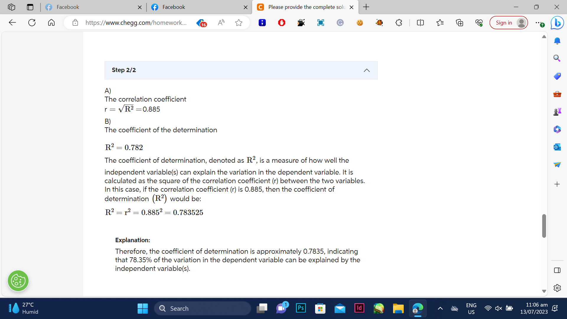 Solved Please provide the complete solution, preferably and | Chegg.com