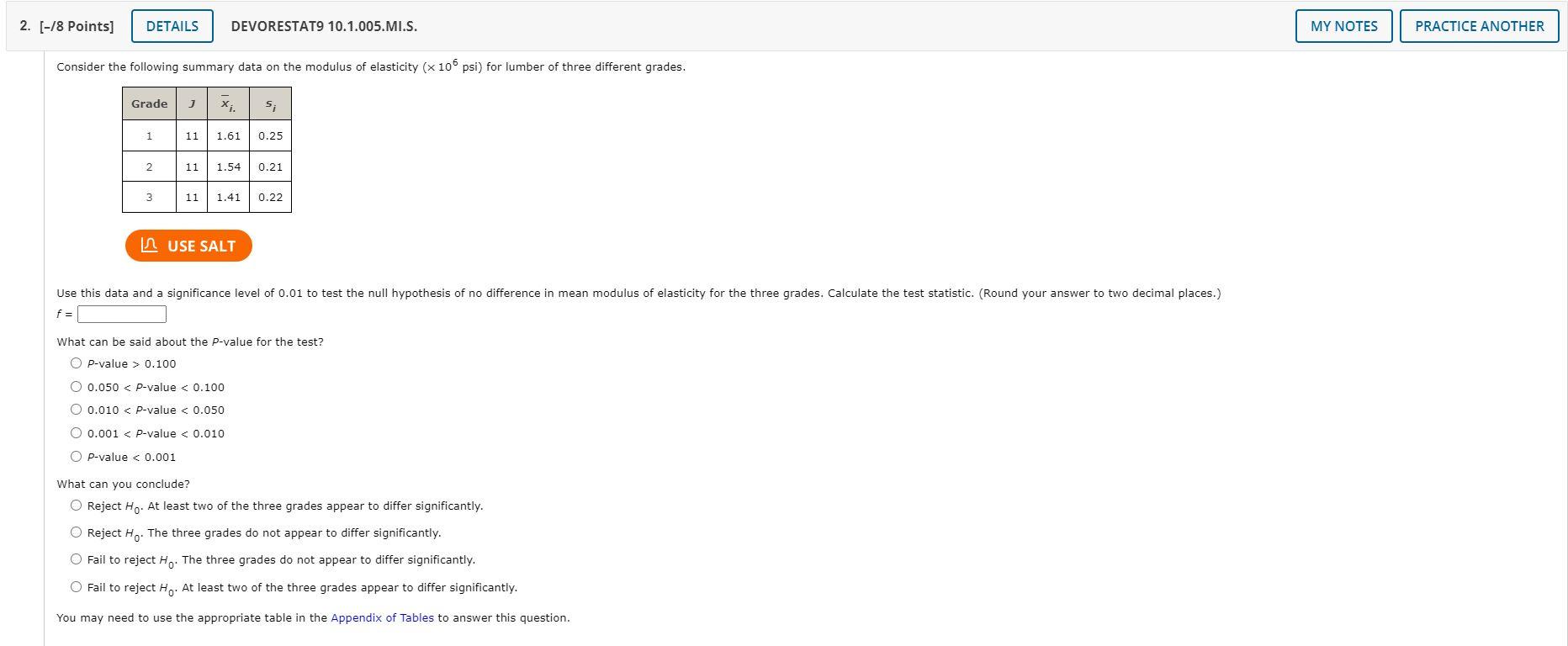 Solved 2. (-/8 Points] DETAILS DEVORESTAT9 10.1.005.MI.S. MY | Chegg.com