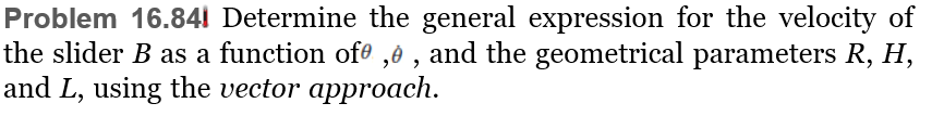 Solved Problem 16.84! Determine the general expression for | Chegg.com