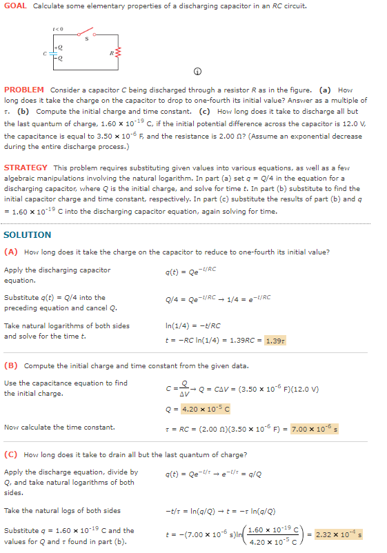 Solved GOAL Calculate some elementary properties of a | Chegg.com