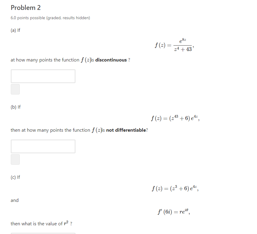 Solved Problem 2 6.0 points possible (graded, results | Chegg.com