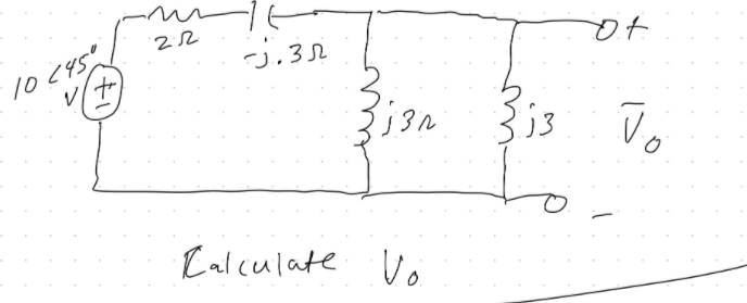 Solved ot. 2.2 .;.38 102450 vlt Bjar vo Calculate Vo | Chegg.com