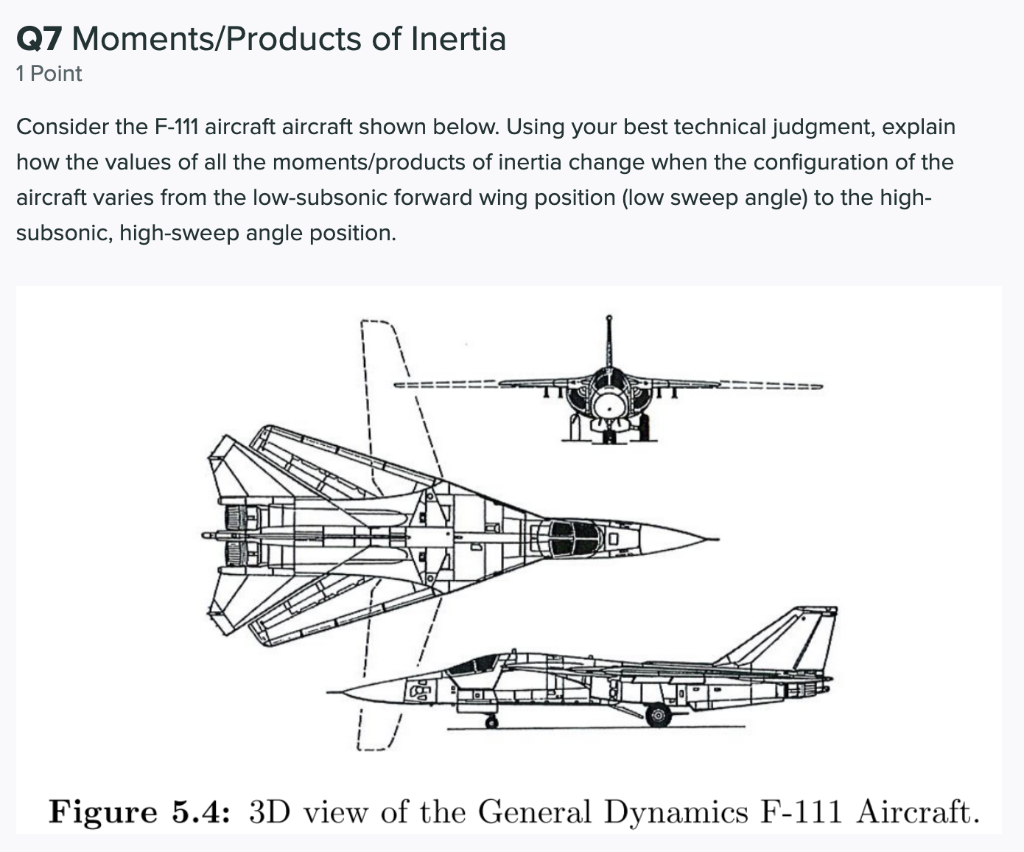 Solved Q7 Moments/Products of Inertia 1 Point Consider the | Chegg.com