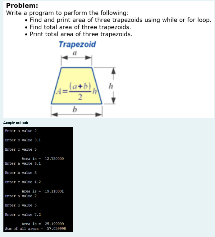 Solved Problem: Write a program to perform the following: • | Chegg.com