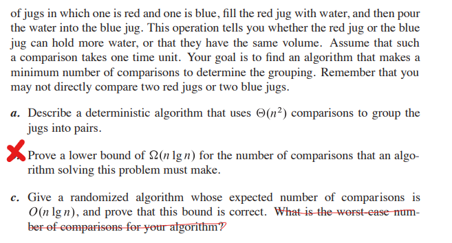 Solved Problem 2. This is Problem 8-4 in CLRS page 220. This | Chegg.com