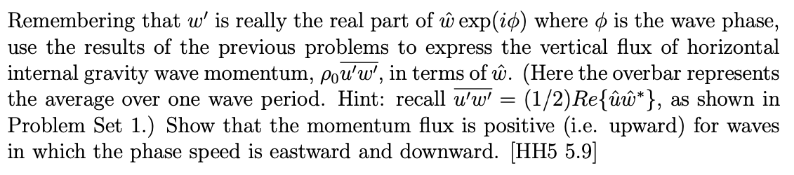 Solved Remembering that w′ is really the real part of | Chegg.com