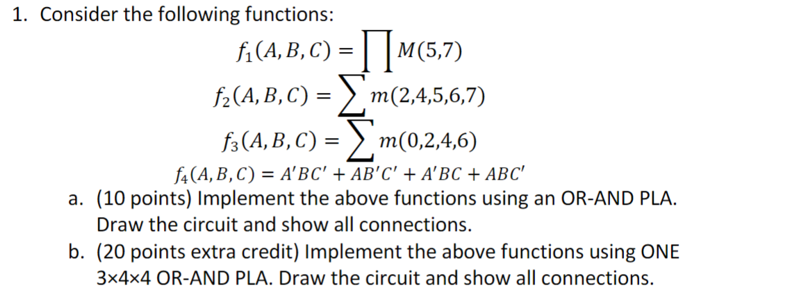 Consider the following | Chegg.com