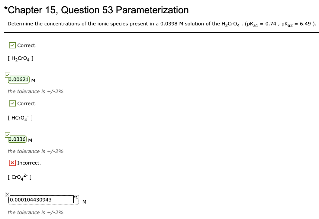 Solved *Chapter 15, Question 53 Parameterization Determine | Chegg.com