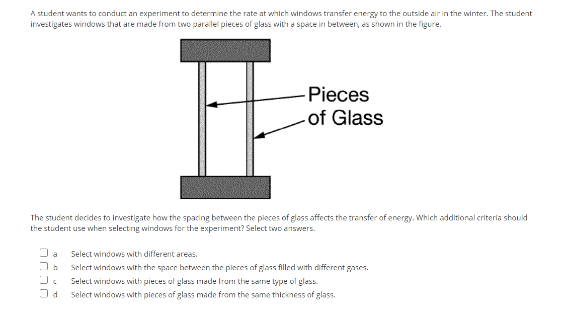 Solved A student wants to conduct an experiment to determine | Chegg.com