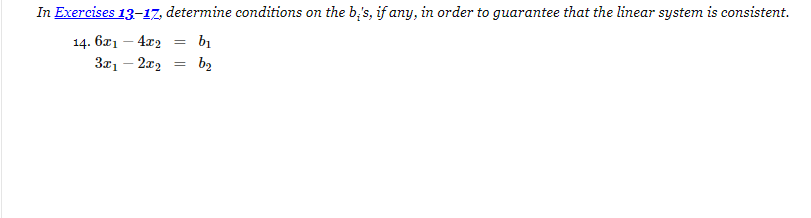 Solved In Exercises 13−17, determine conditions on the bi | Chegg.com