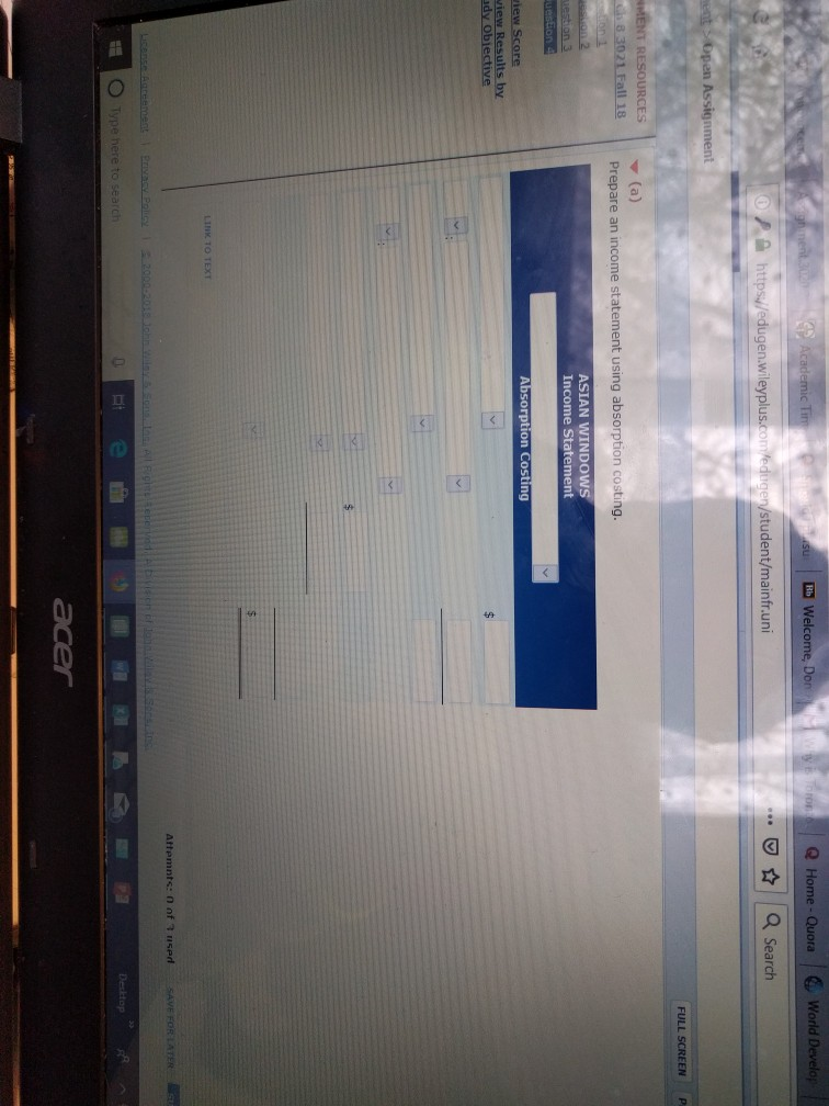 Solved Welcome, Don M Why is Tor World m/edu ainfr.uni Asian | Chegg.com