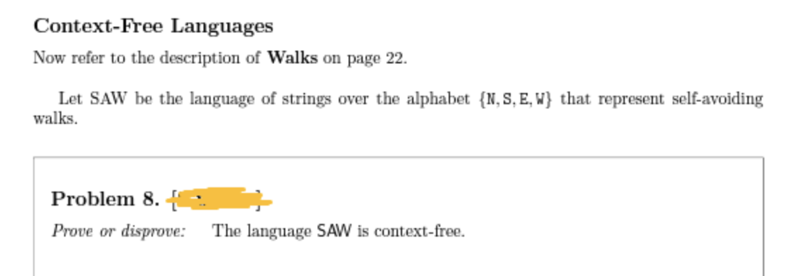 Solved Context-Free Languages Now refer to the description | Chegg.com