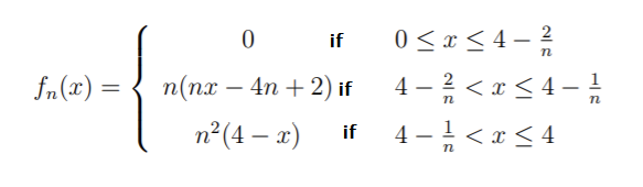 Solved either the sequence of functions {fn} defined by fn : | Chegg.com Solved either the sequence of functions {fn} defined by fn : | Chegg.com