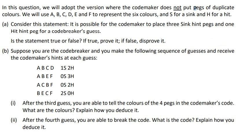 Solved Discrete Mathematics Explain your answer and quote | Chegg.com